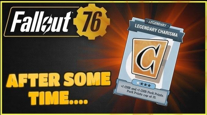 New Fallout 76 Update: Changes to Legendary Charisma Perks